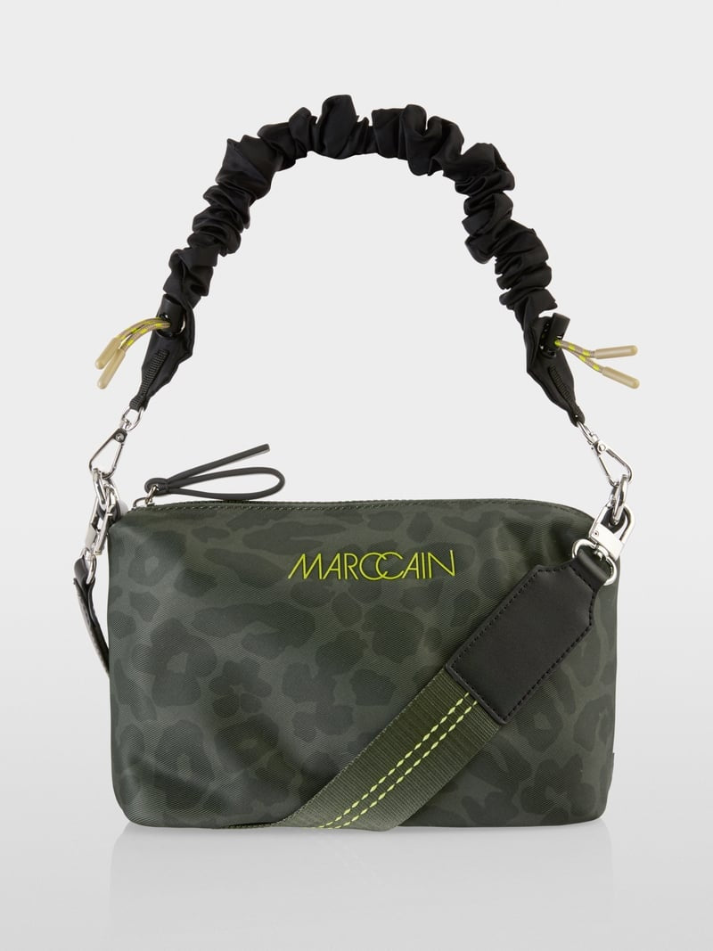Marc Cain Small Leopard Nylon Shoulder Bag – Think Bubbles
